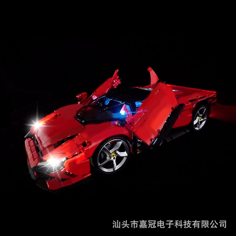 Building Blocks Lighting Kit Compatible with LEGO 42143 Ferrari Daytona ...