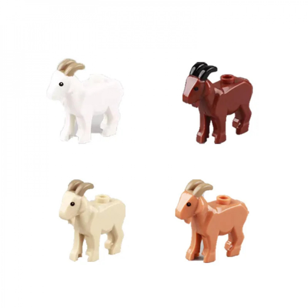 Building Blocks MOC City Animals Mini Bricks Figures Accessories Zoo ...