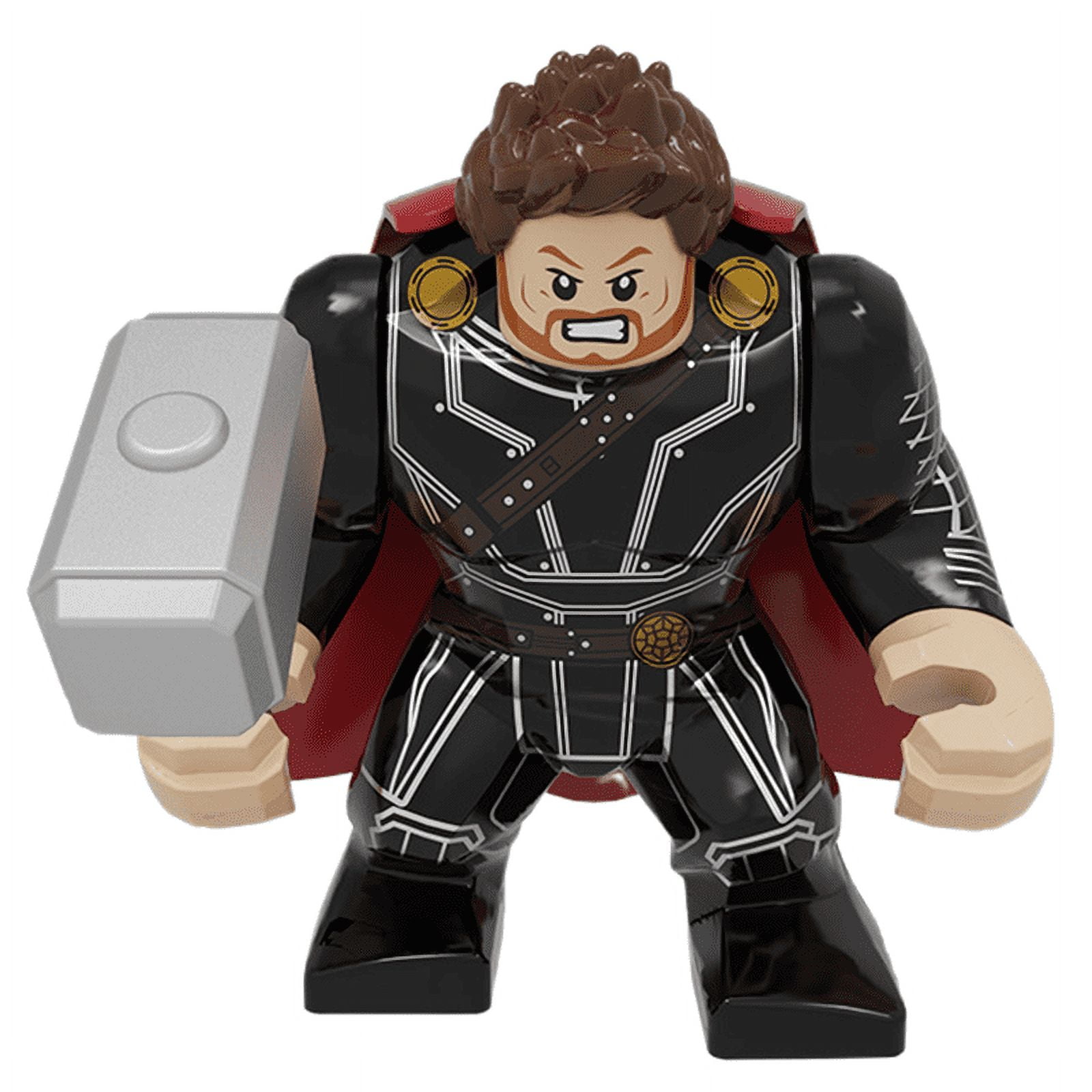 Building Blocks Mini Model Figures Big Goblin Spiderman Iron Man Venom Captain Hawk Deadpool ...