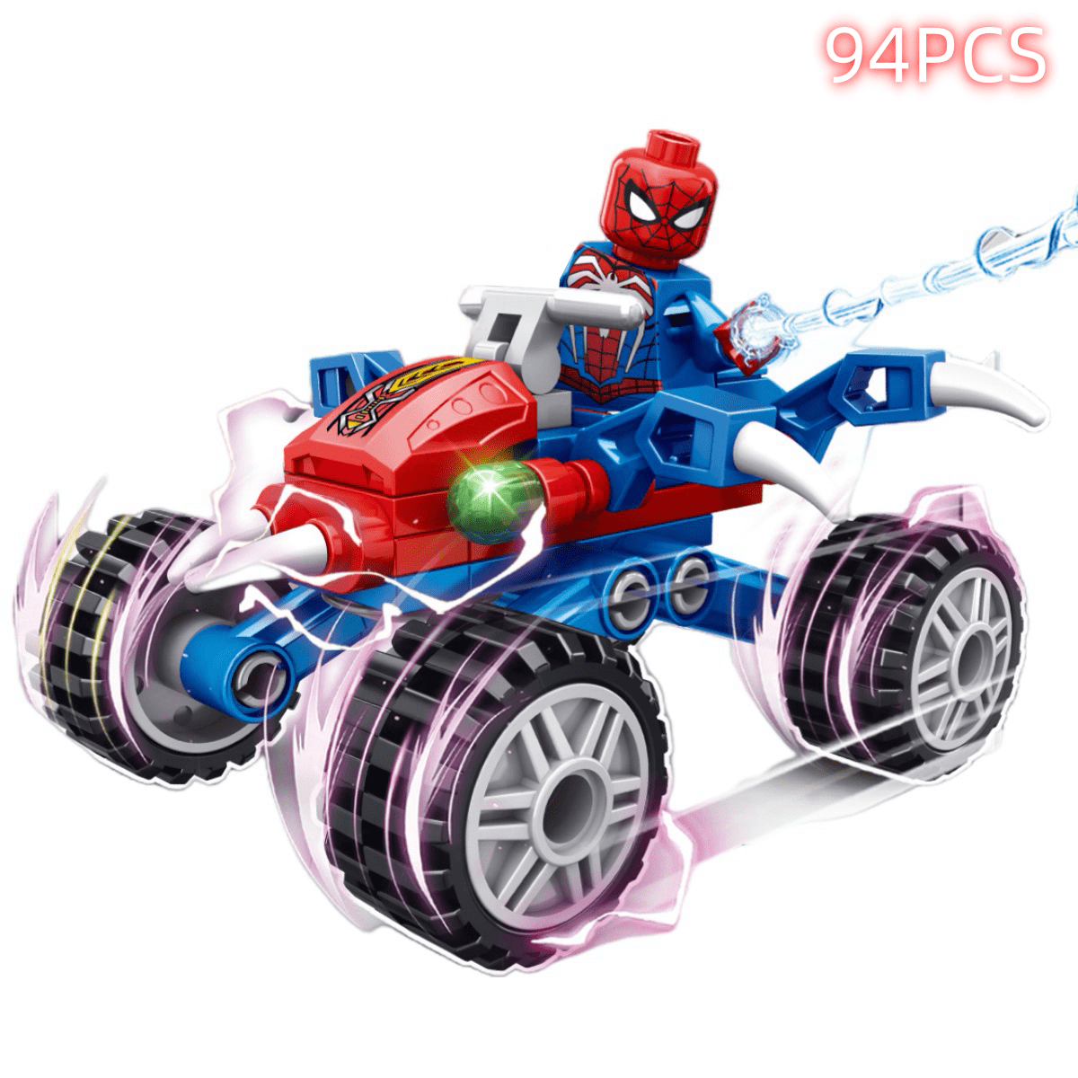 Building Blocks Mini Model Figures Compatible Marvel Spiderman Iron Man ...