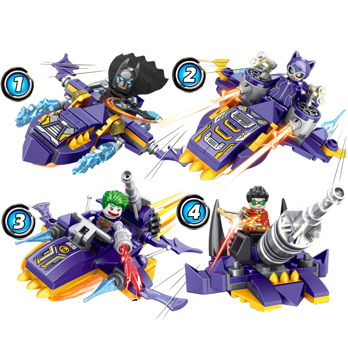 Building Blocks Mini Model Figures Compatible Marvel Spiderman Iron Man Venom Captain Hawk ...