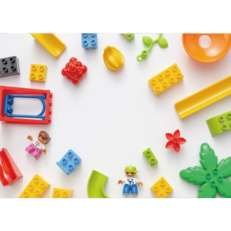 Building Blocks Party Decorations Backdrop For Photography Birthday ...