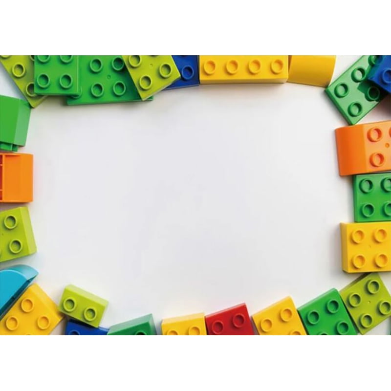 Building Blocks Party Decorations Backdrop For Photography Birthday ...