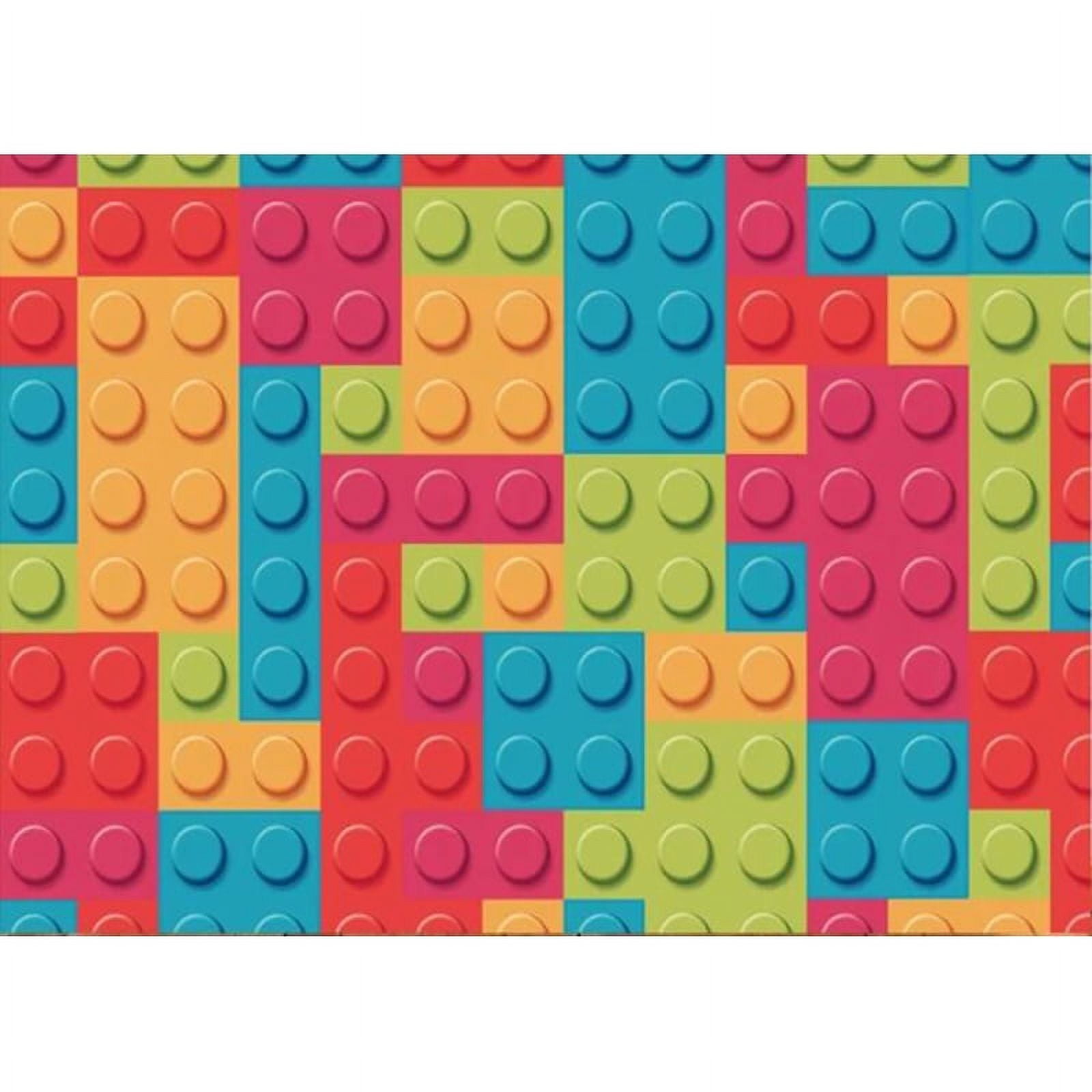 Building Blocks Party Decorations Backdrop For Photography Birthday ...