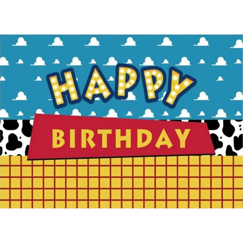 Building Blocks Party Decorations Backdrop For Photography Birthday ...