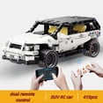 Building Blocks RC Supercar Toy Car, STEM Toy with APP & Remote Dual ...