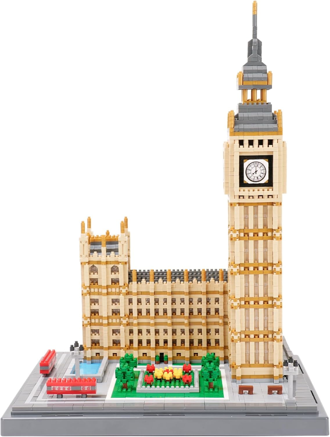 Building Blocks Set Big Ben Model Building Kit World Famous Architecture Model Micro Mini Blocks ...