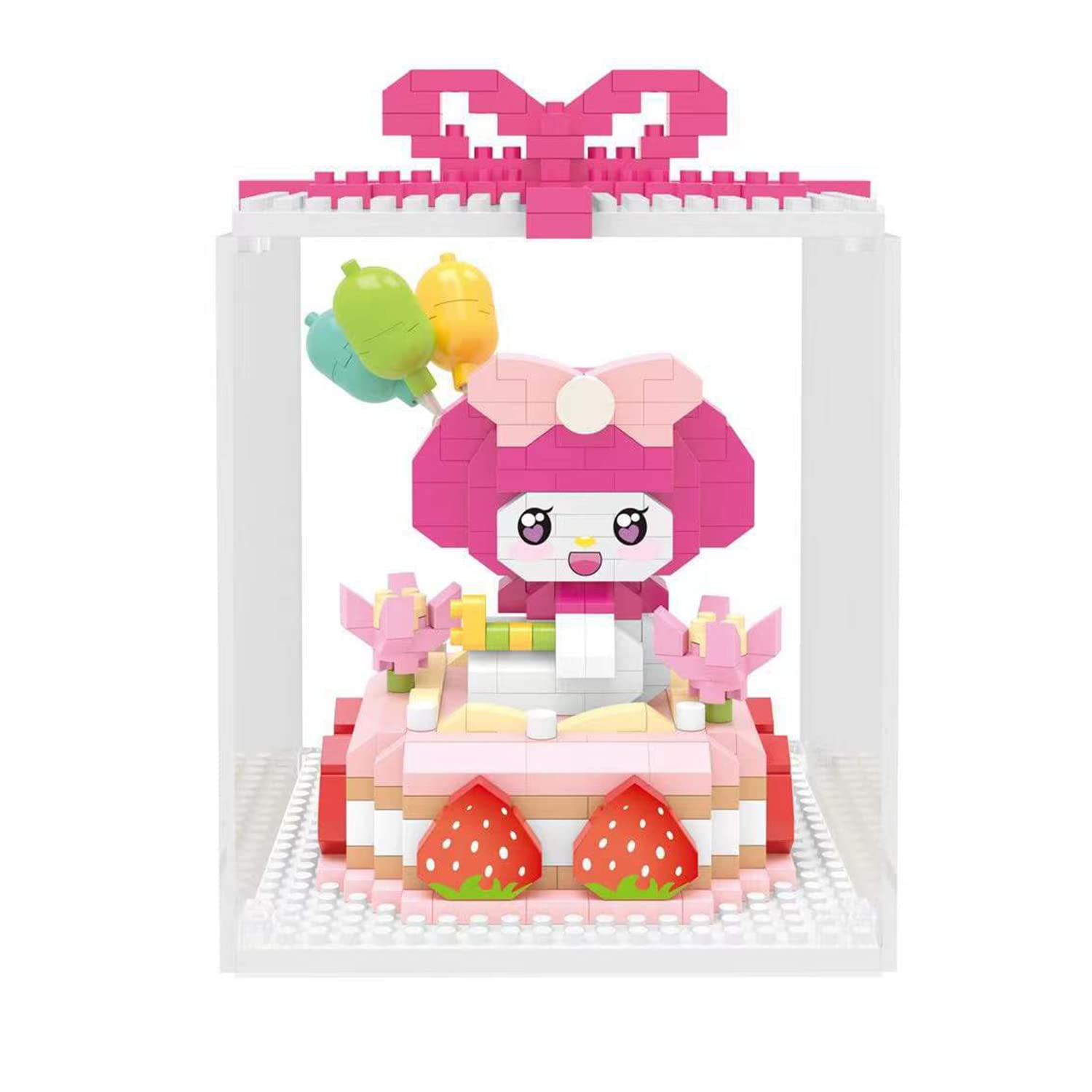 Building Blocks Street View Cute Cartoon Building Sets Toys Micro ...