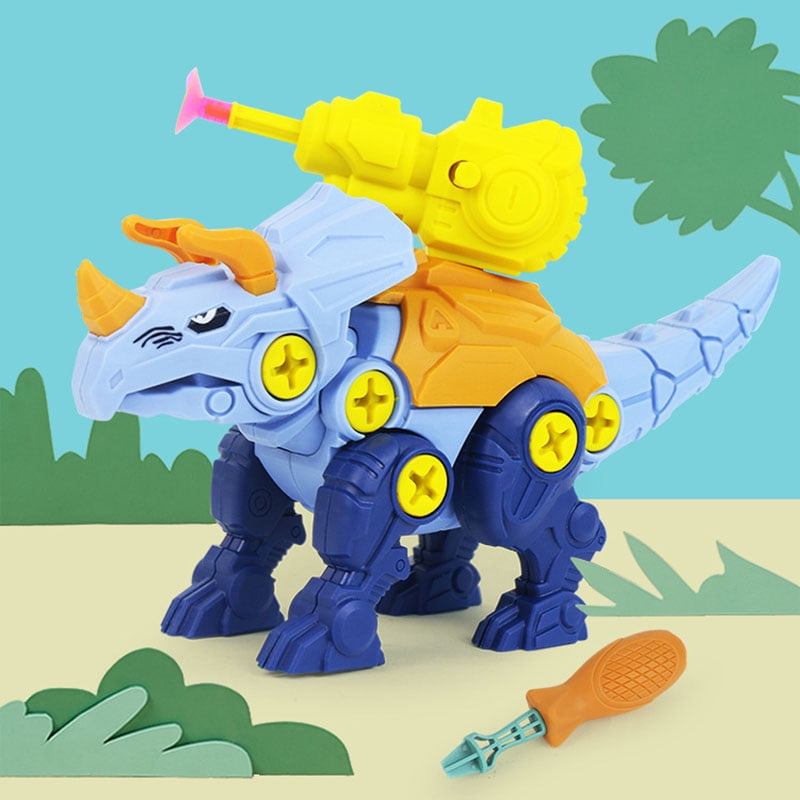 Building Blocks for Kids DIY Disassembly and Assembly Dinosaur Toy ...
