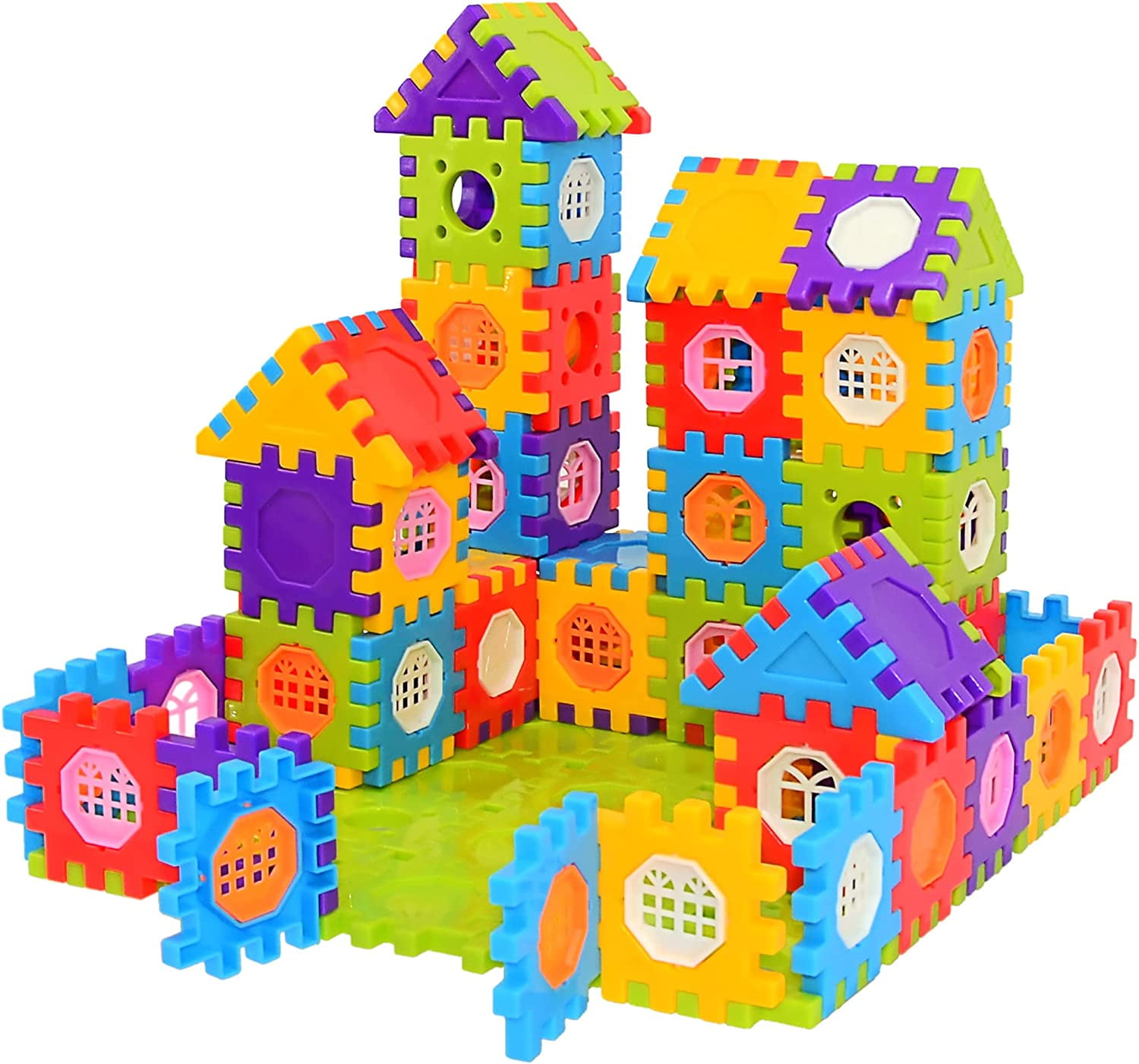 Building Blocks for Toddlers & Kids 180 Pcs Toy Building Sets – STEM ...