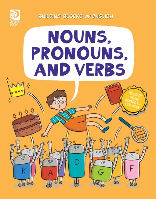 Building Blocks of English Nouns, Pronouns, and Verbs, (Paperback ...
