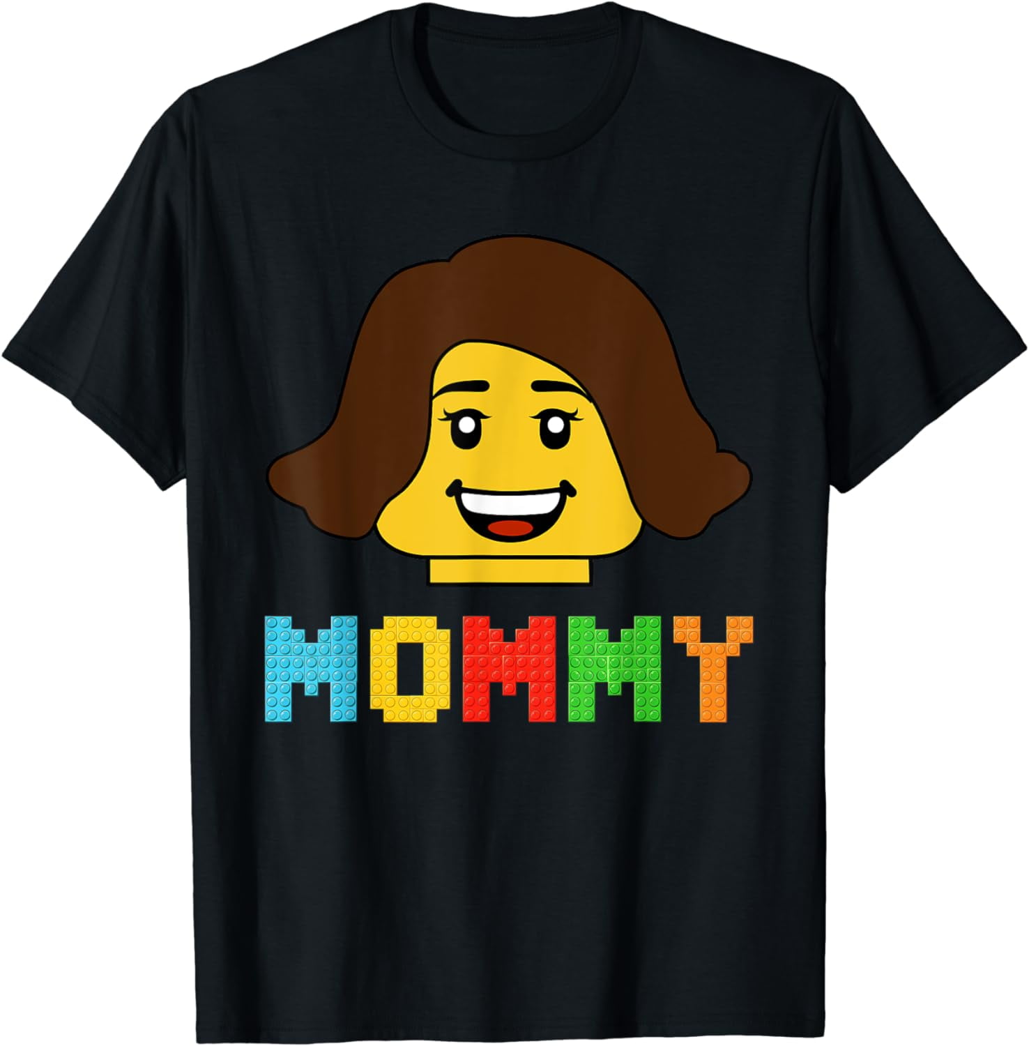 Building Bricks Blocks Mommy Master Builder Family Matching T-Shirt ...