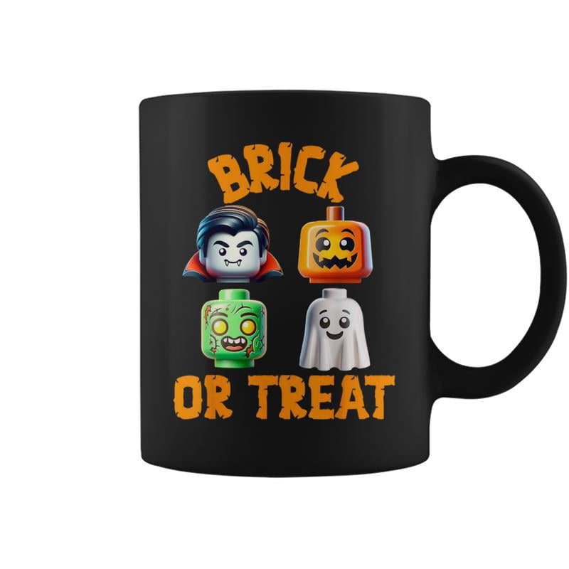 Building Bricks Halloween Costume Brick Or Treat Monsters Coffee Mugs ...