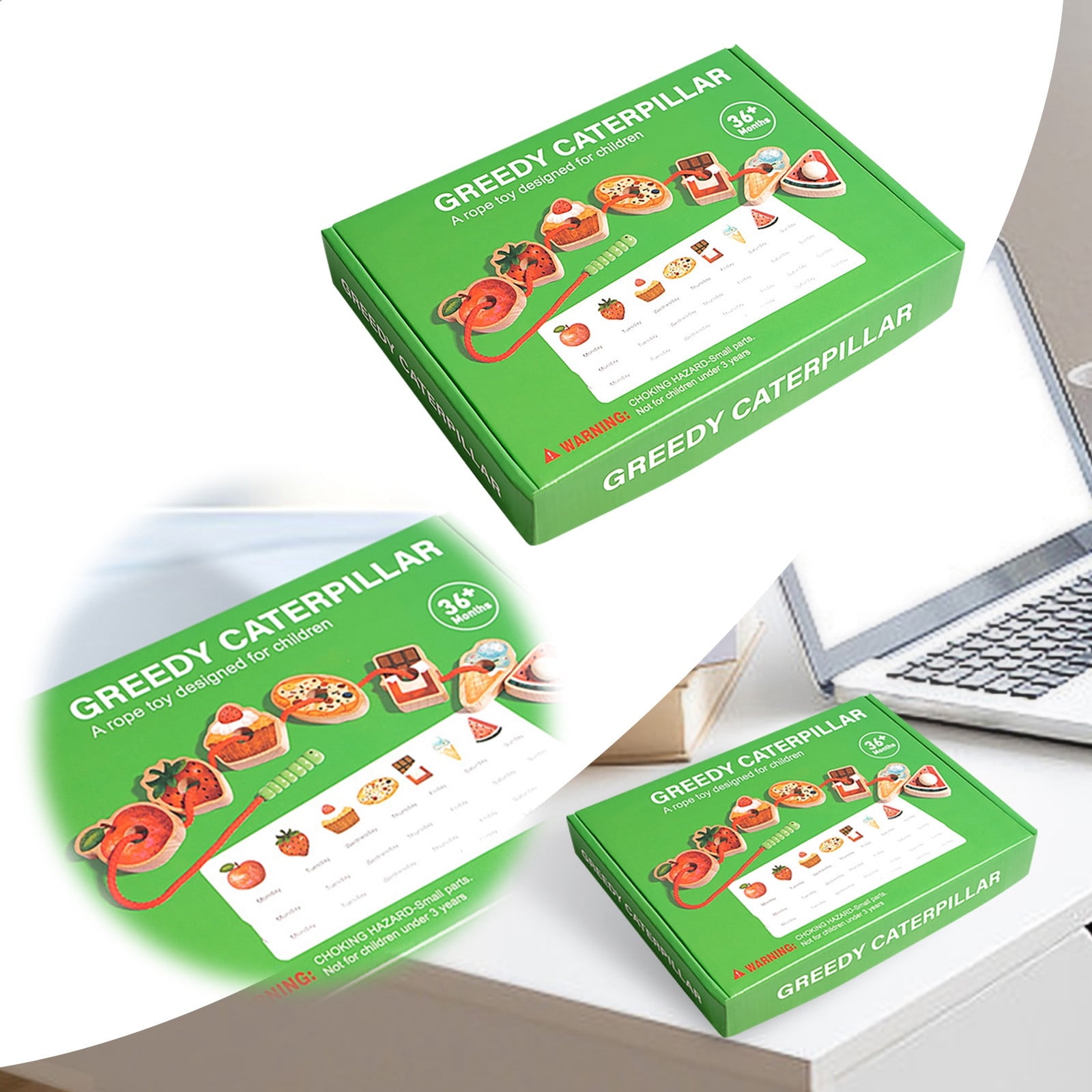 Building & Construction Toys - Wooden Rope Toy Fruit and Vegetable ...