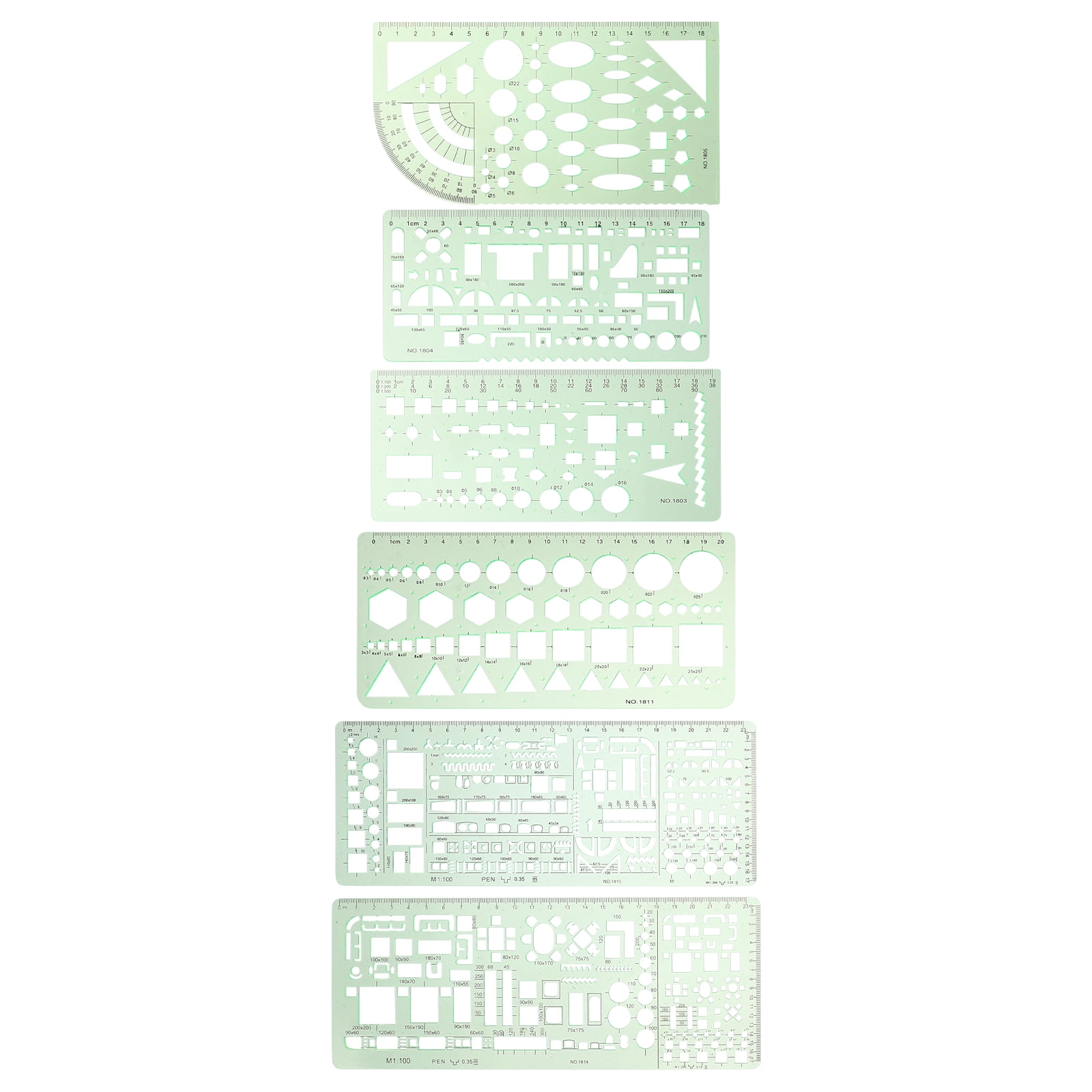 Building Formwork Geometry Geometric Drawing Template Measuring Ruler ...