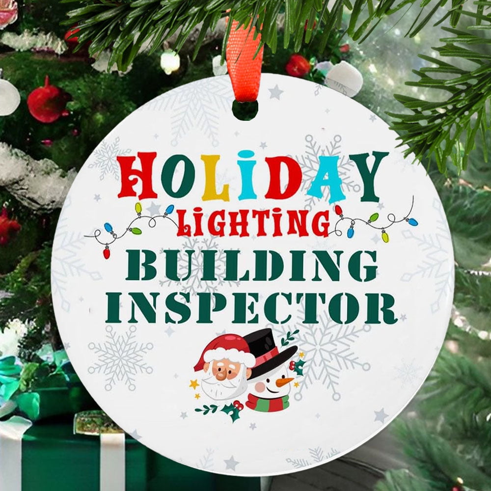Building Inspector1 Christmas Ornament, Christmas Decoration Gift ...