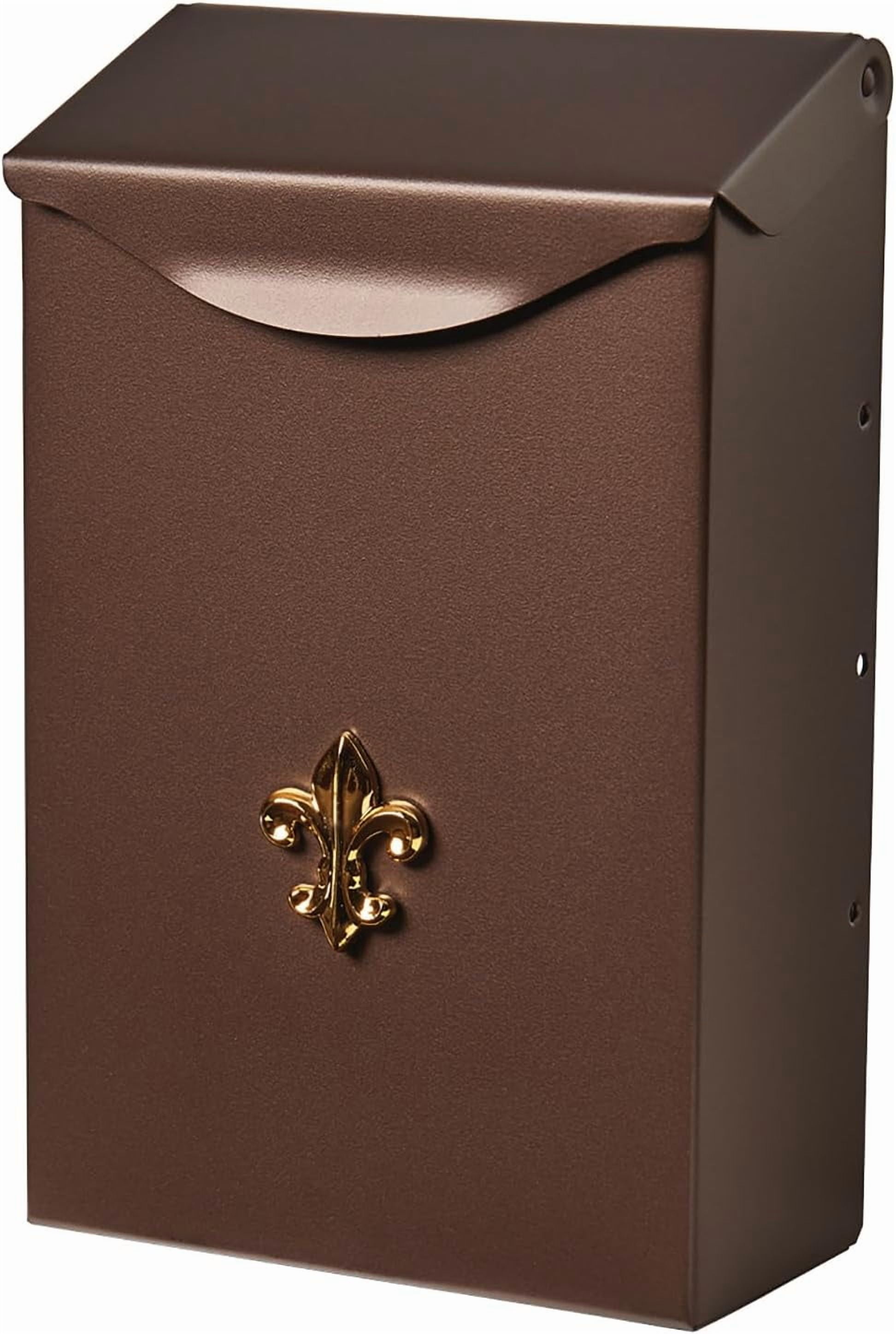 Building Mailboxes Galvanized Steel Wall Mounted Mailboxes, Small ...