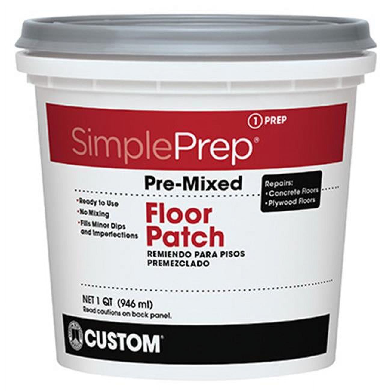 Building Products FPQT Pre-Mixed Floor Patch - Walmart.com