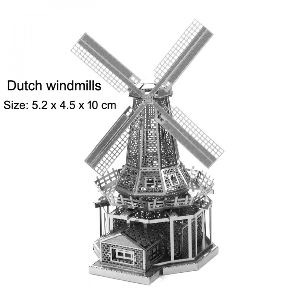 Building Series 3D Metal Puzzle model KITS Assemble Jigsaw Puzzle Gift ...