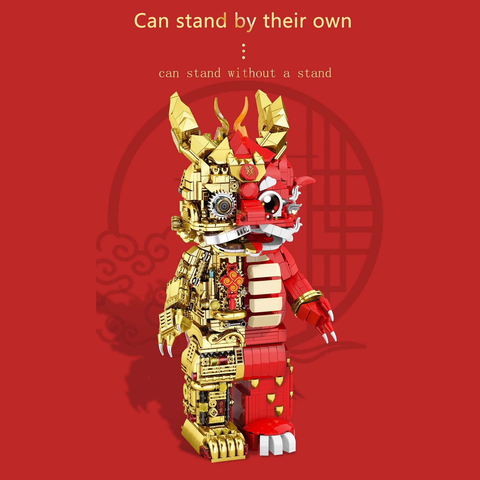 Building block,With Display Blocks Toy Stem Teen Stand Educational Block Kit Educational Kids ...