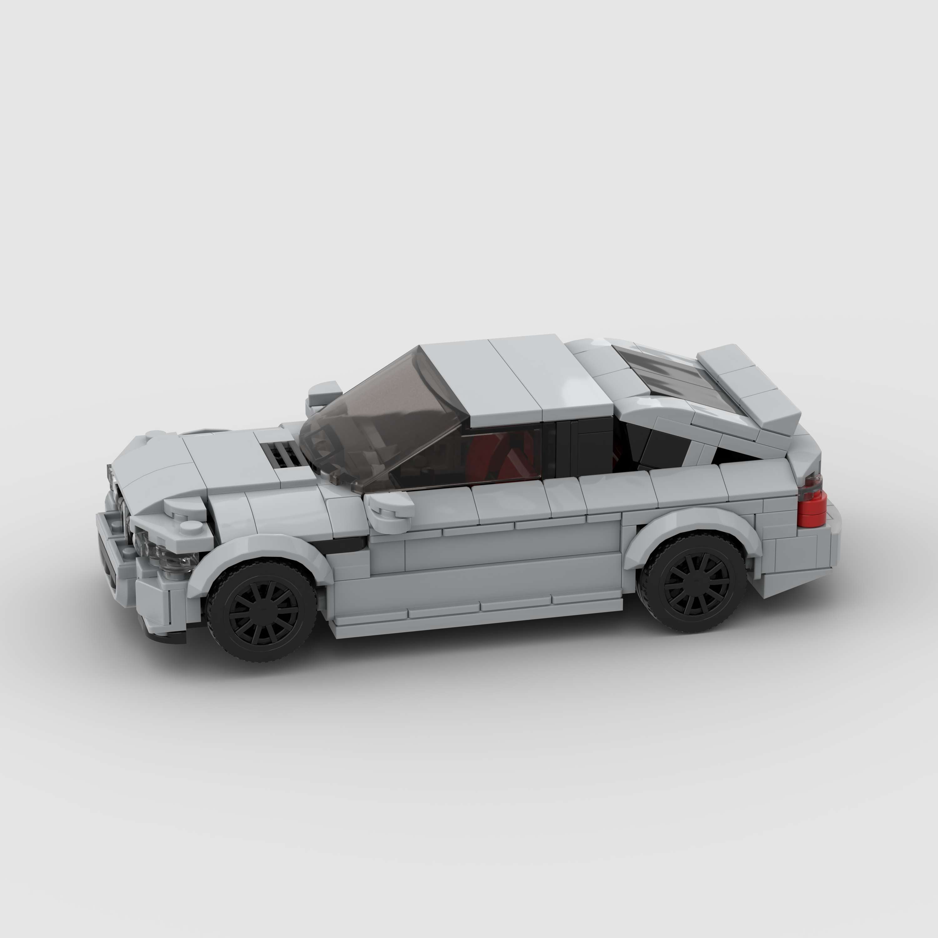 Building block assembly model, racing car, sports car, moc children's ...