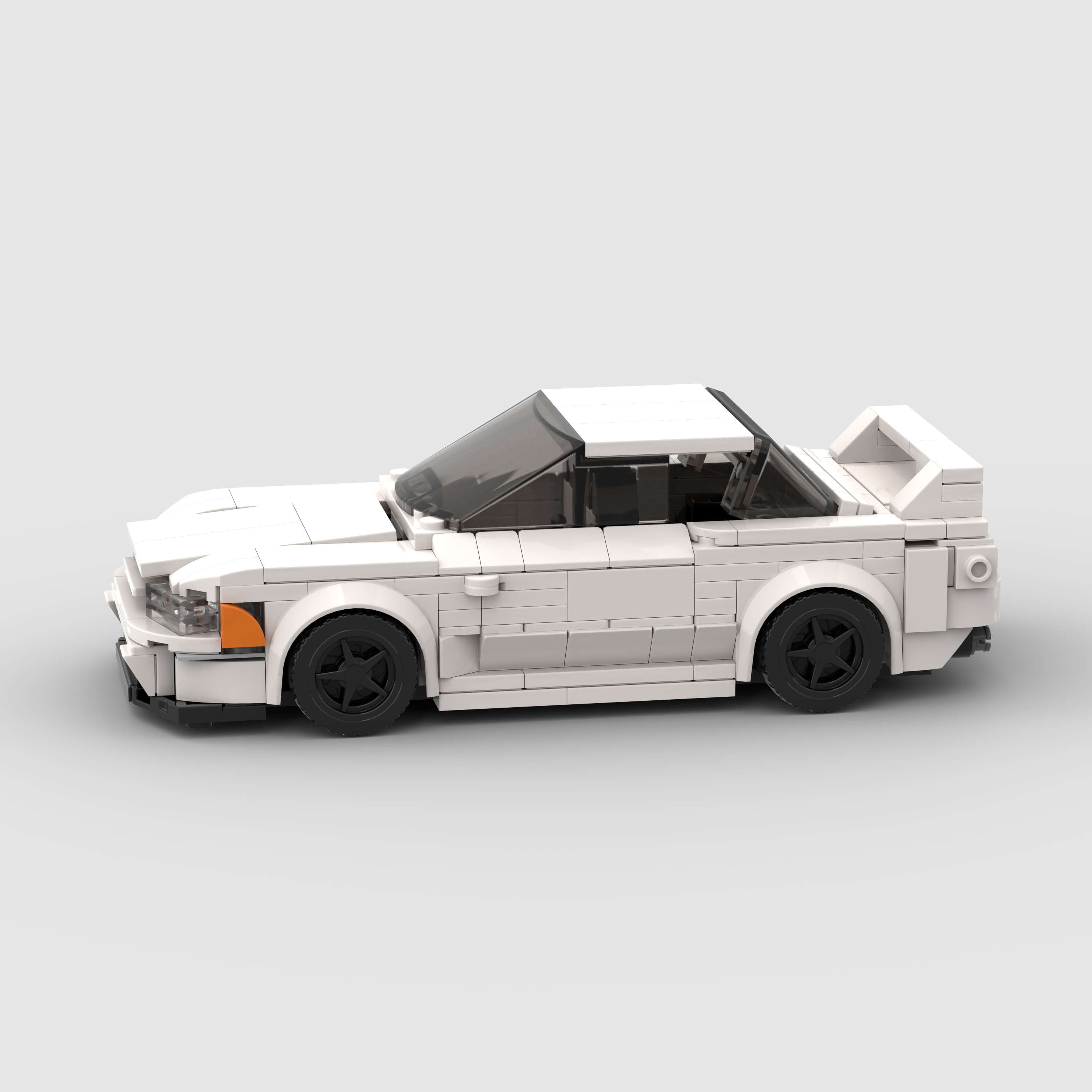 Building block assembly model, racing car, sports car, moc children's ...