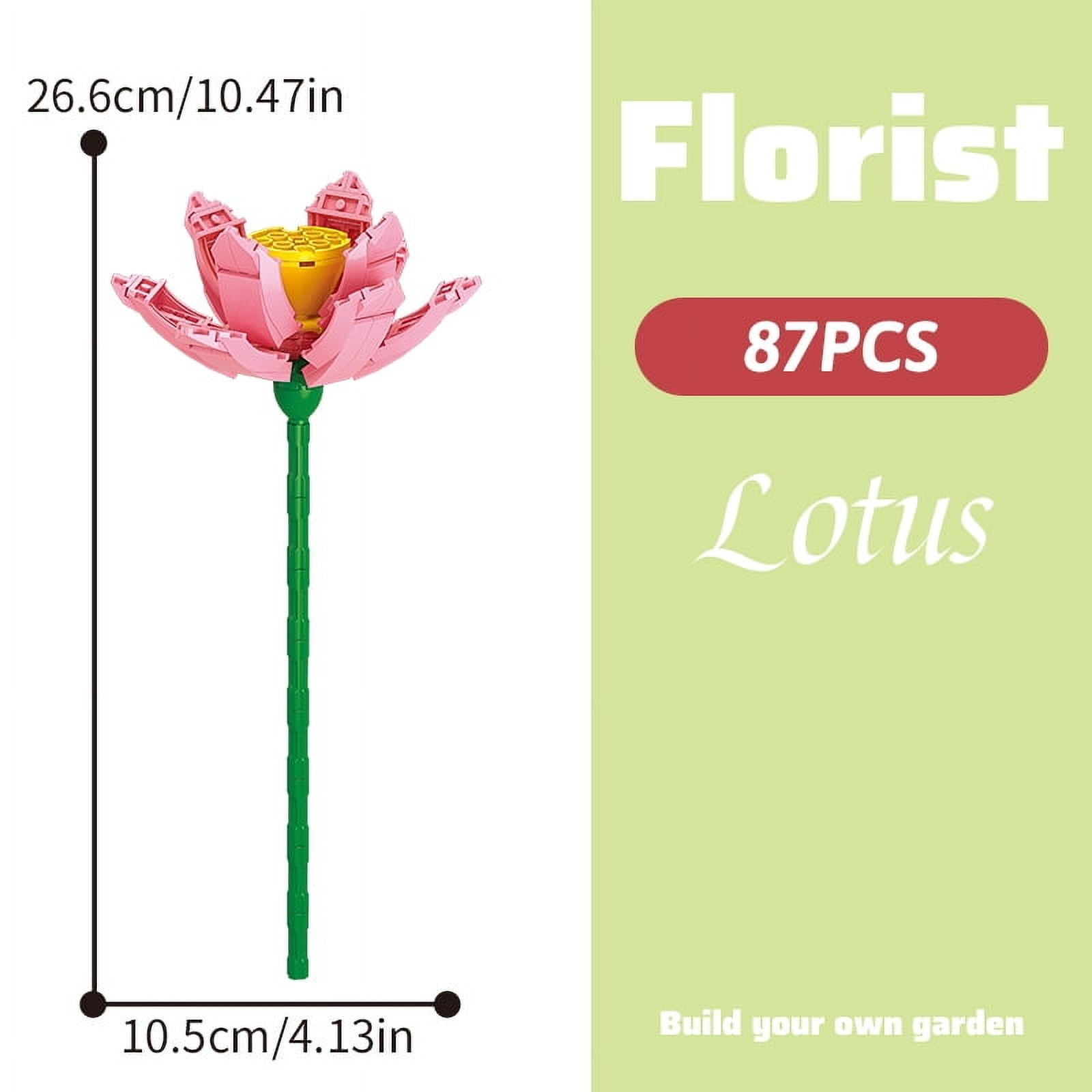 Building block bouquet simulation of flowers female gift assembly,small ...