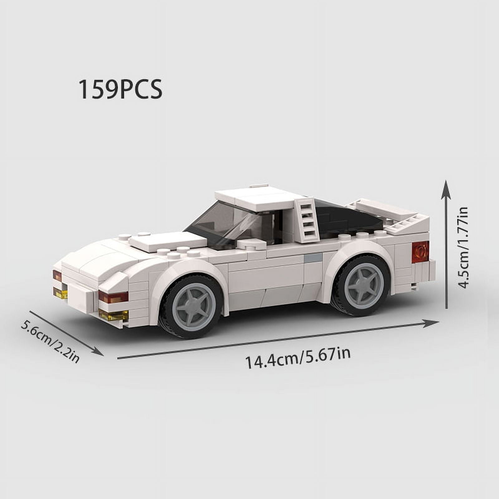 Building block racing car MOC F1 City Speed Champion Sports Racing Car ...