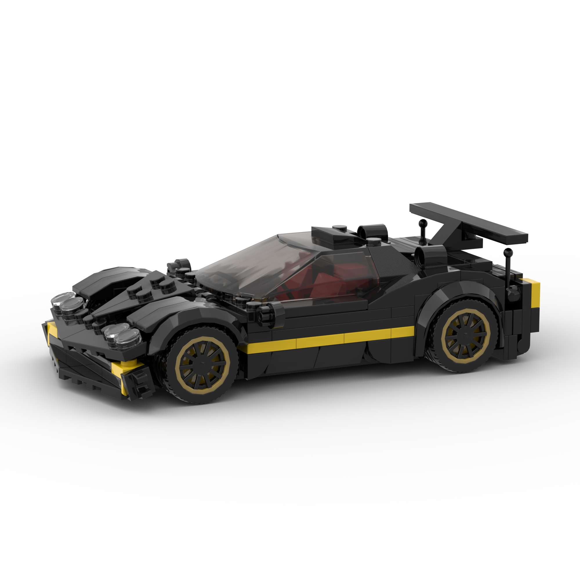 Building block racing car moc children's puzzle toy - Walmart.com
