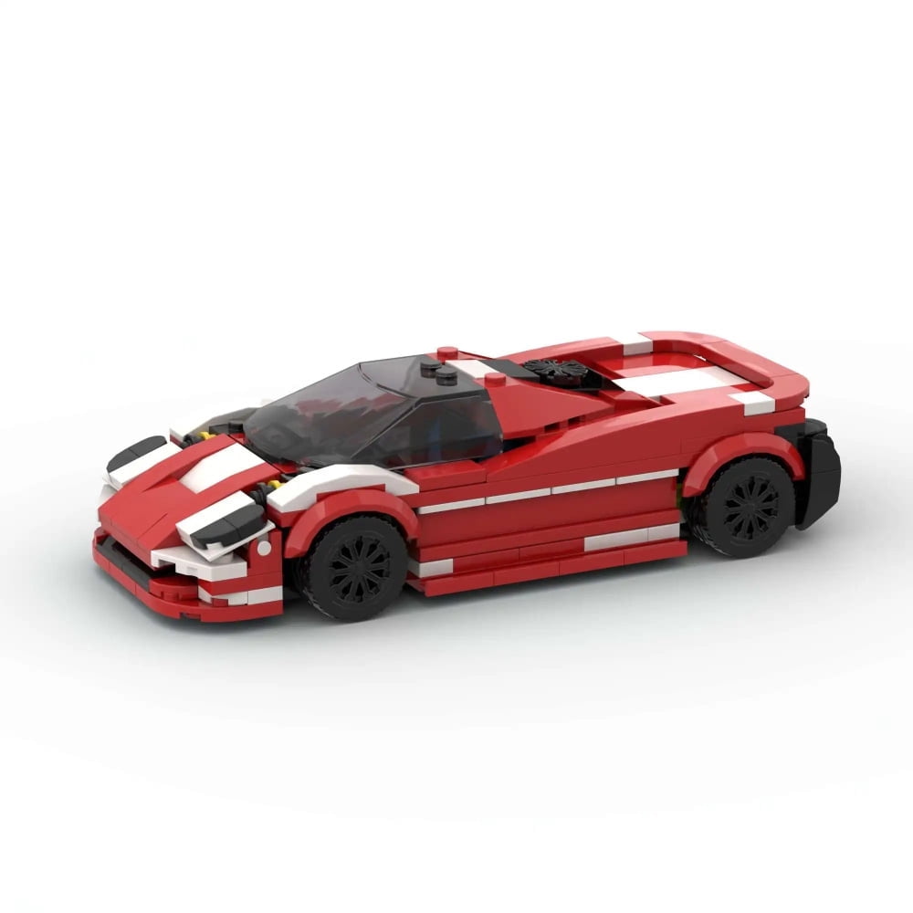 Building block racing car moc children's puzzle toy - Walmart.com
