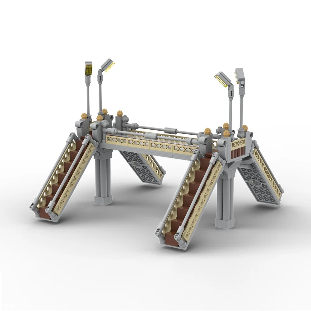 Building blocks 60304 Urban road floor road T-type road plate street ...