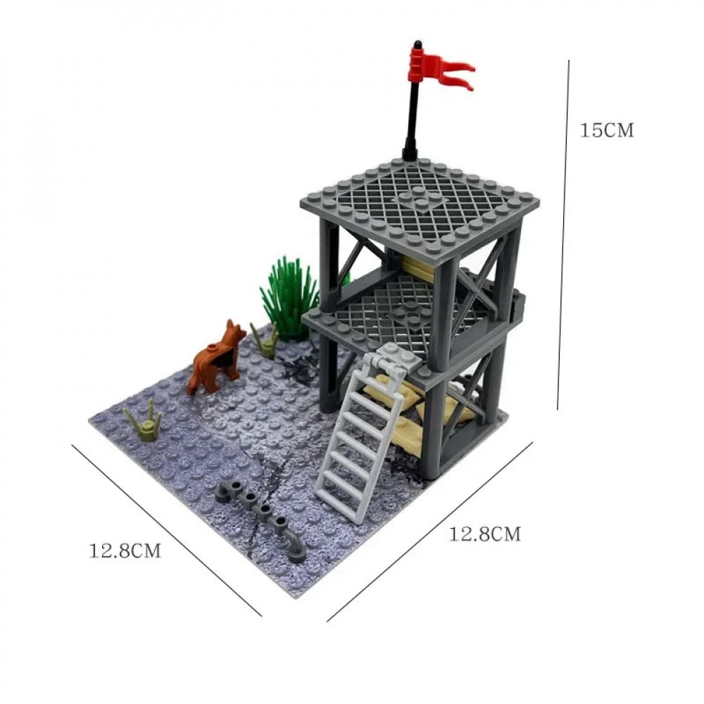 Building blocks MOC military training camp outpost shooting range DIY ...
