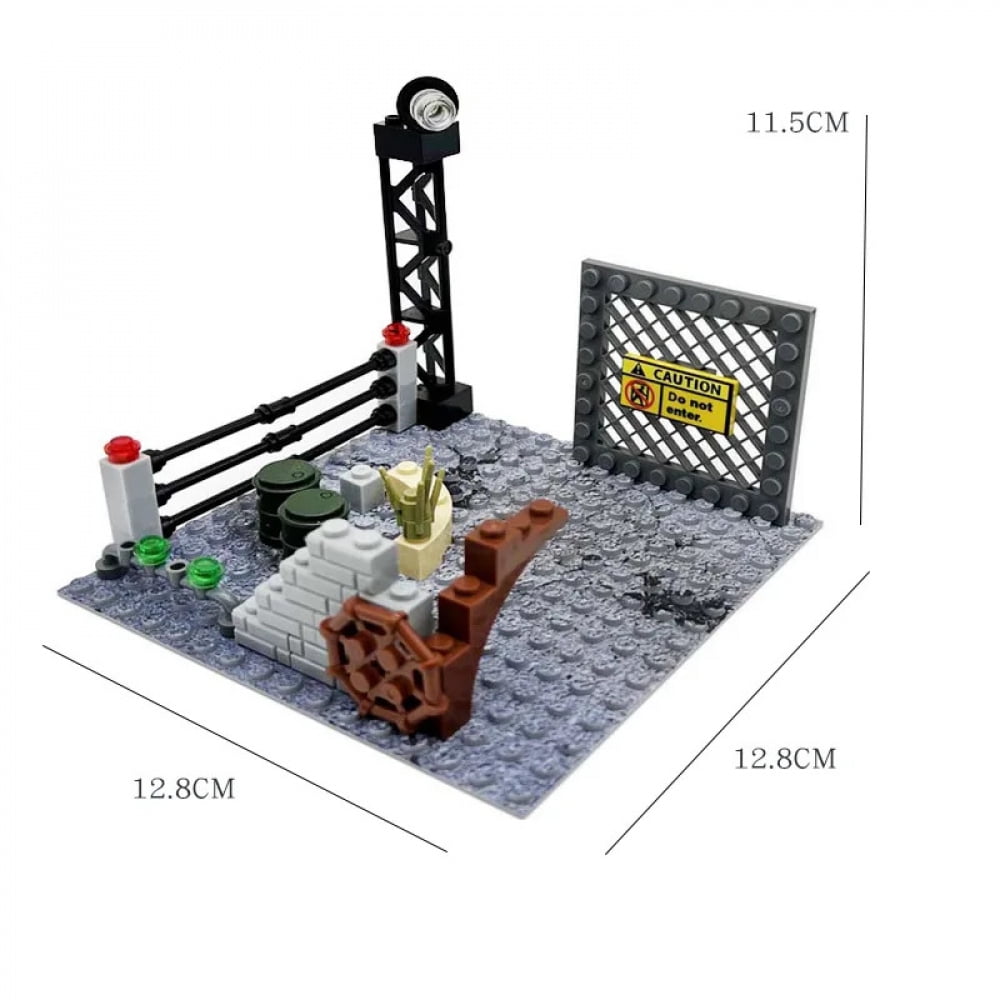 Building blocks MOC military training camp outpost shooting range DIY ...