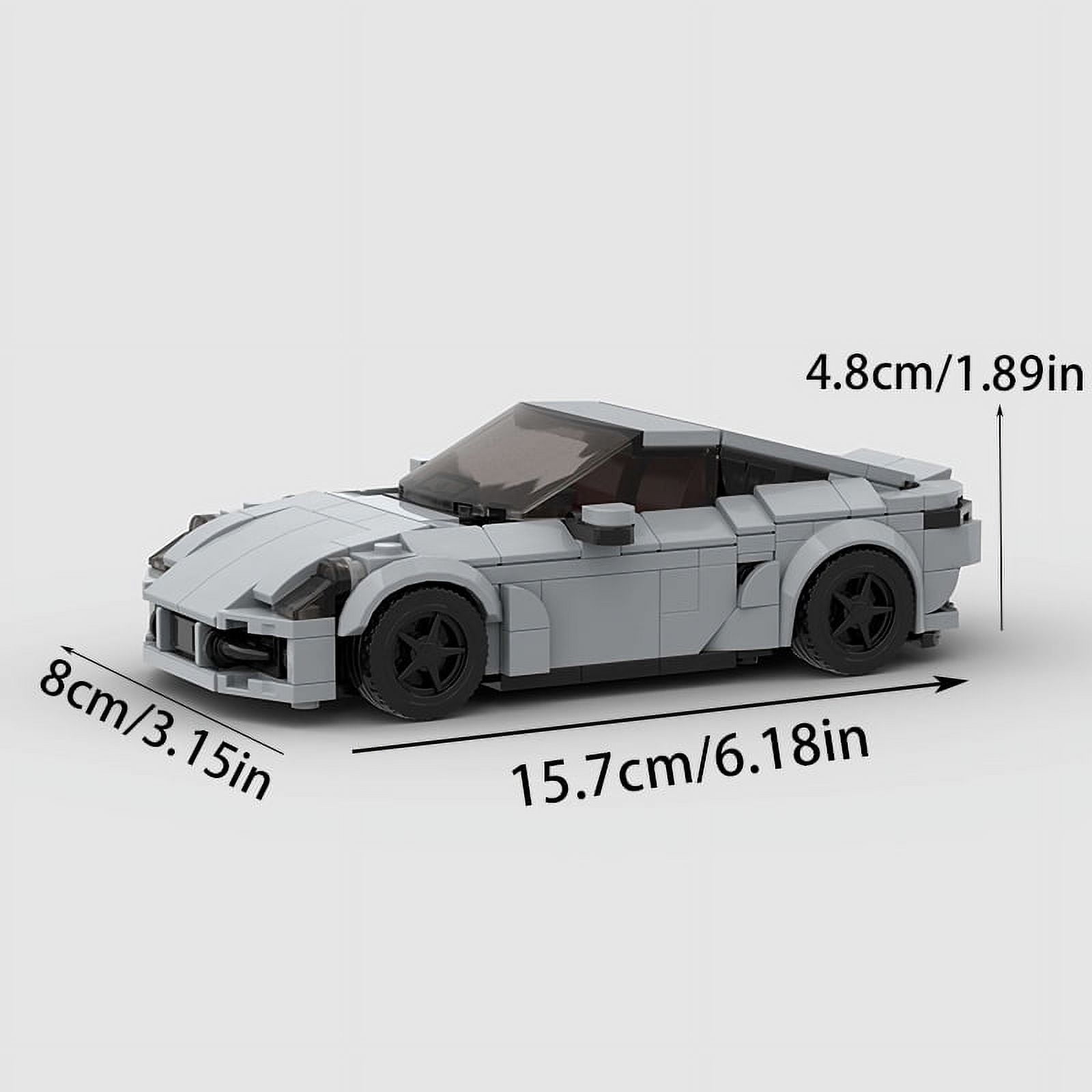 Building blocks assemble racing models, experience the fun of hands-on ...