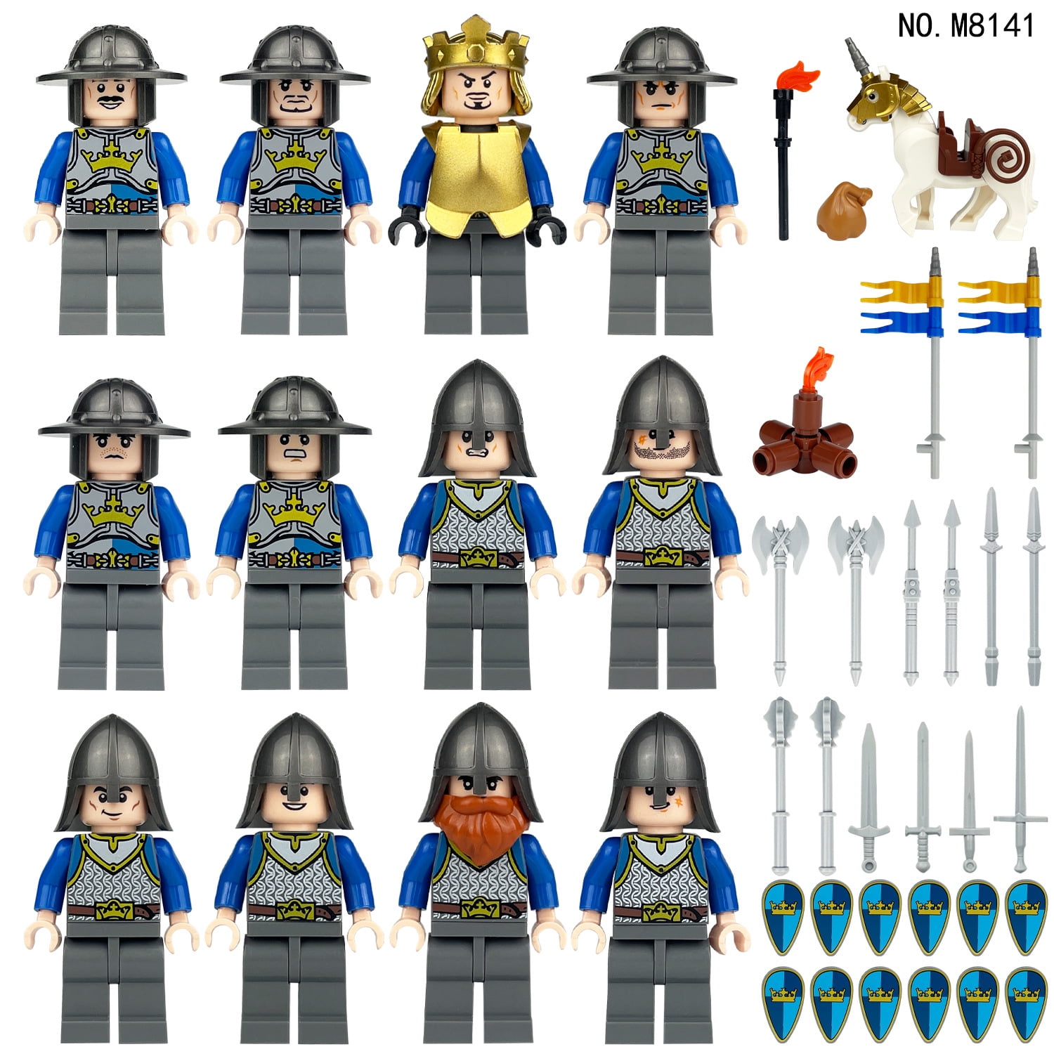Building blocks, figures, humanoid dolls toys mini figures, humanoid ...