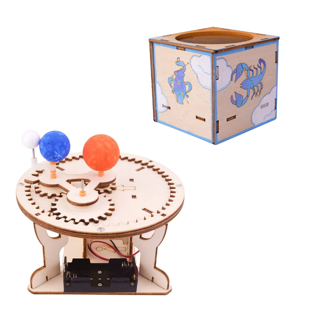 Buildings Mechanical Models Science Experiment Model 3D Wood Puzzles ...