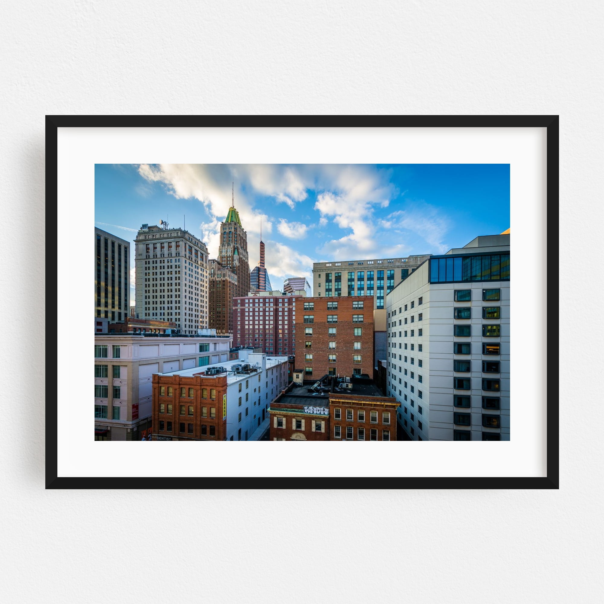 Buildings along Lombard - Baltimore Maryland Photography Cityscape ...