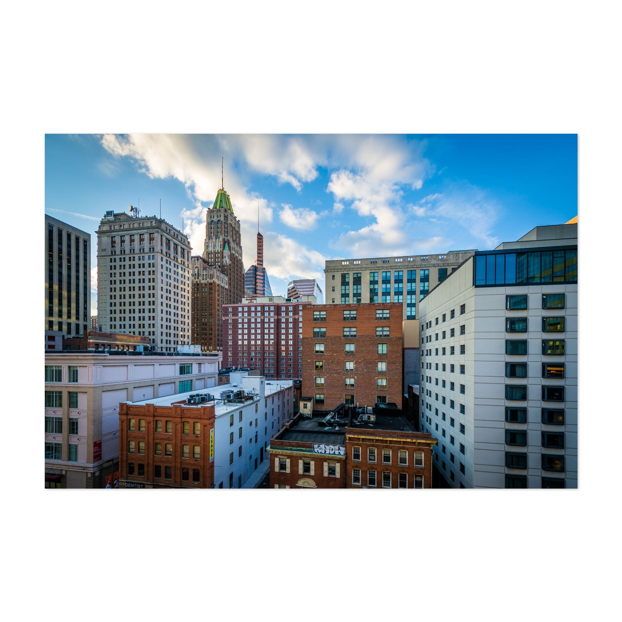 Buildings along Lombard - Baltimore Maryland Photography Cityscape ...