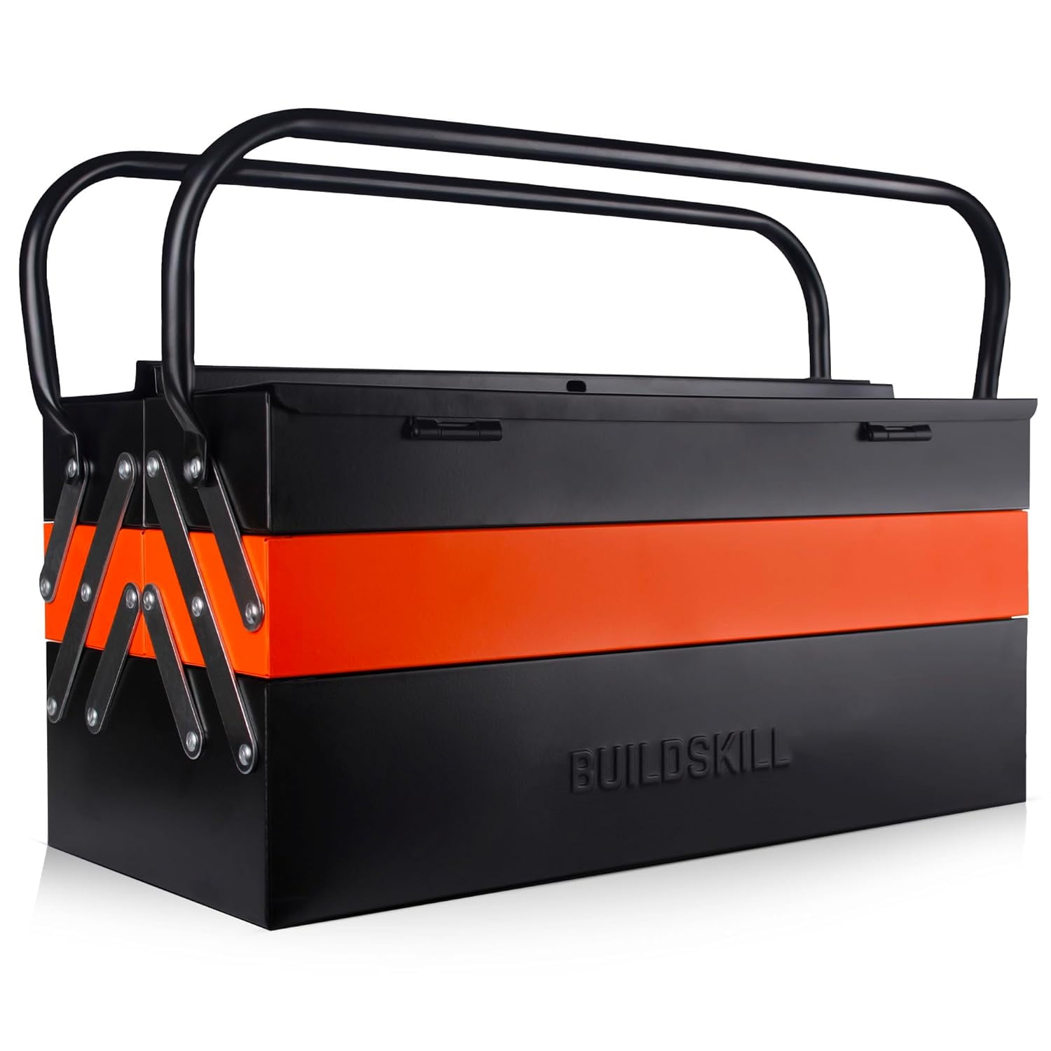 Buildskill 21 Metal tool box for home 5Cabinet tools box kit Rust ...