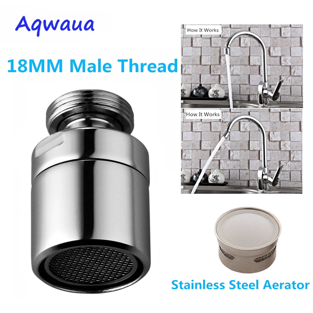 Buildzy Water Saving Kitchen Aerator 18 MM Male Thread Faucet Swivel ...
