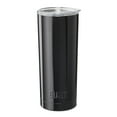 Built 20 Ounce Double Wall Stainless Steel Tumbler In Jet Black