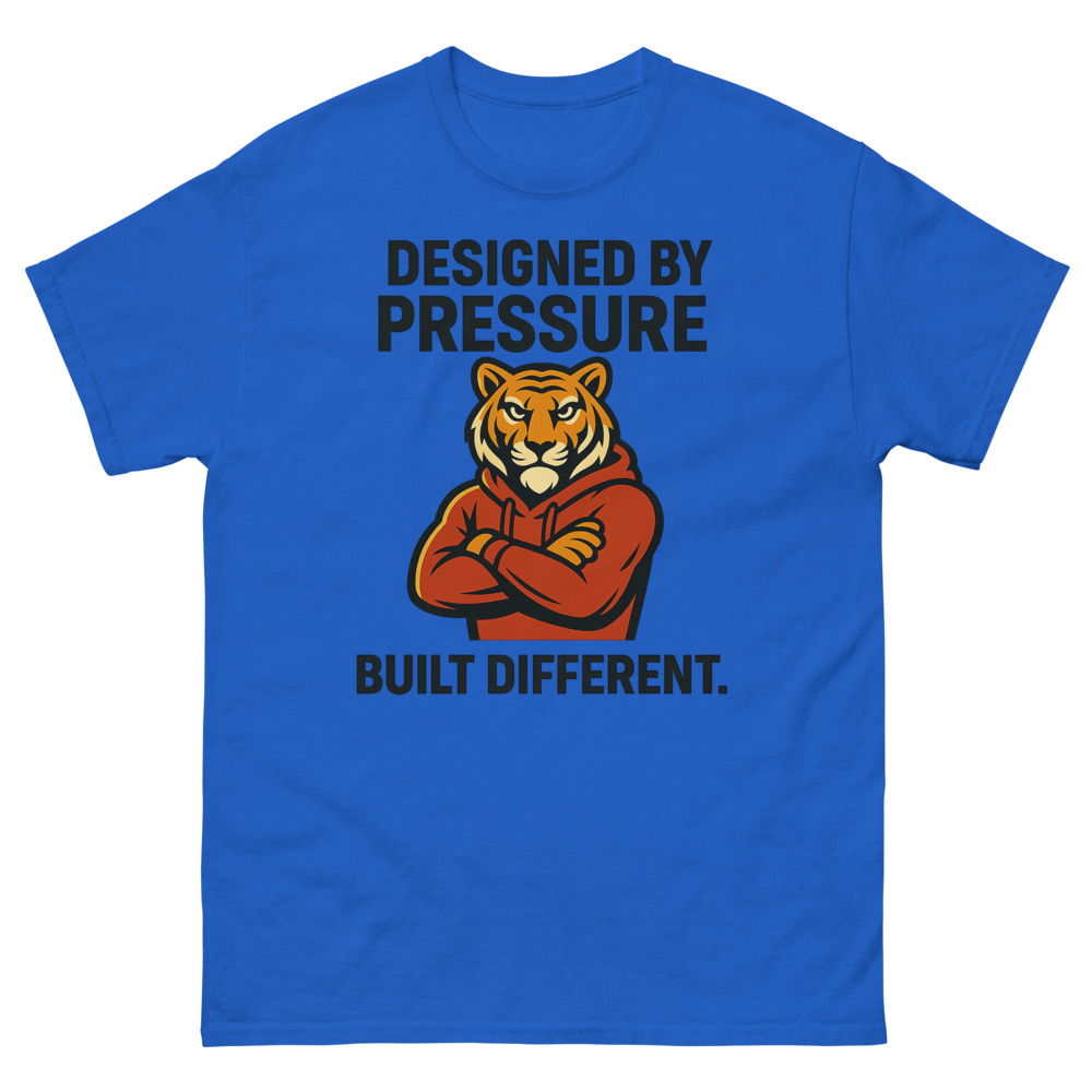 Built Different Graphic T-Shirt | Motivational Urban Streetwear by ...