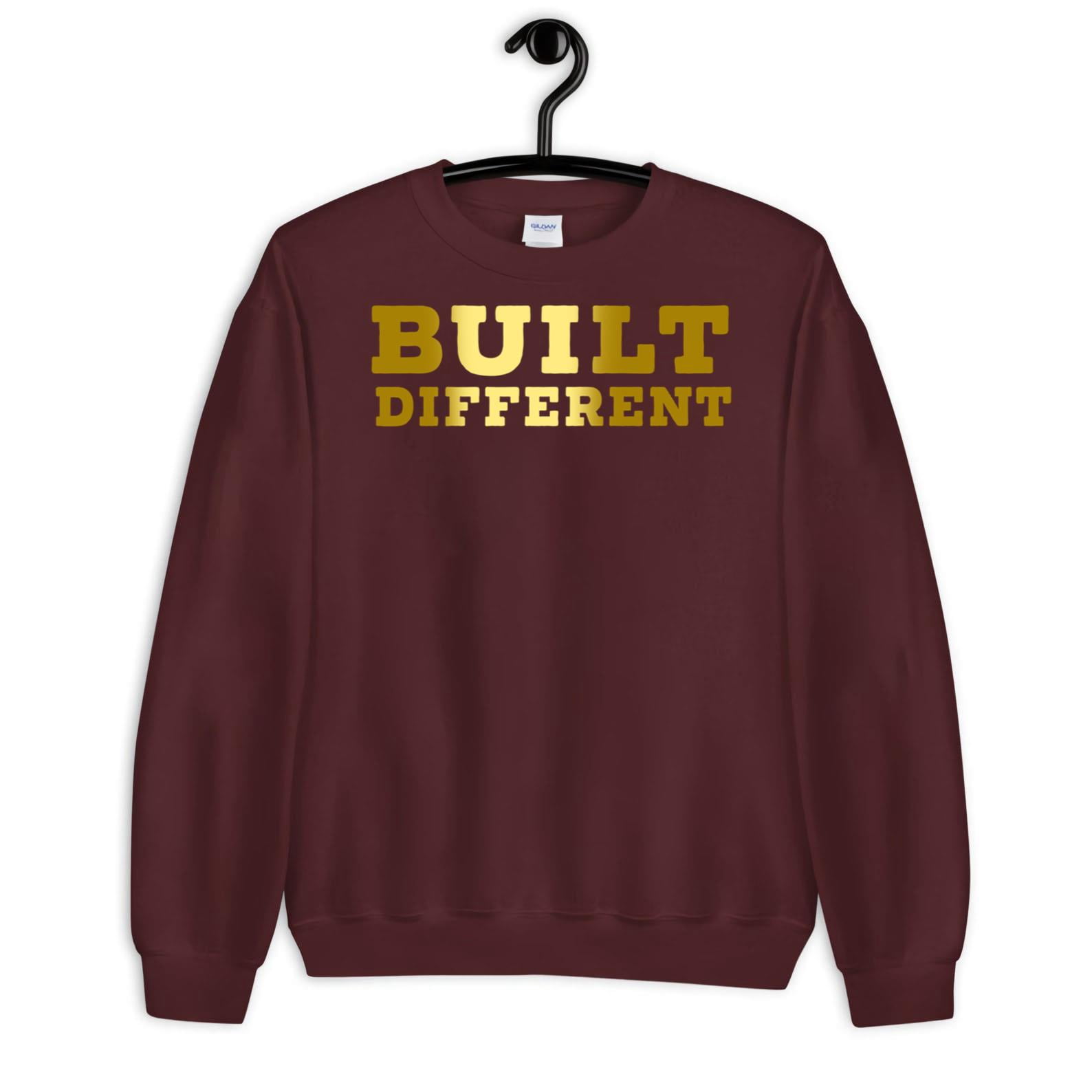 Built Different On Another Level Funny Saying Quote Joke Novelty Men's ...