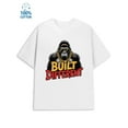 Built Different Tee men's funny humor 180G 100% Cotton white funny ...