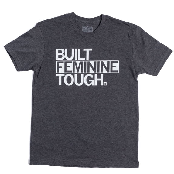 Built Feminine Tough Graphic Tee TShirt Gift - Walmart.com