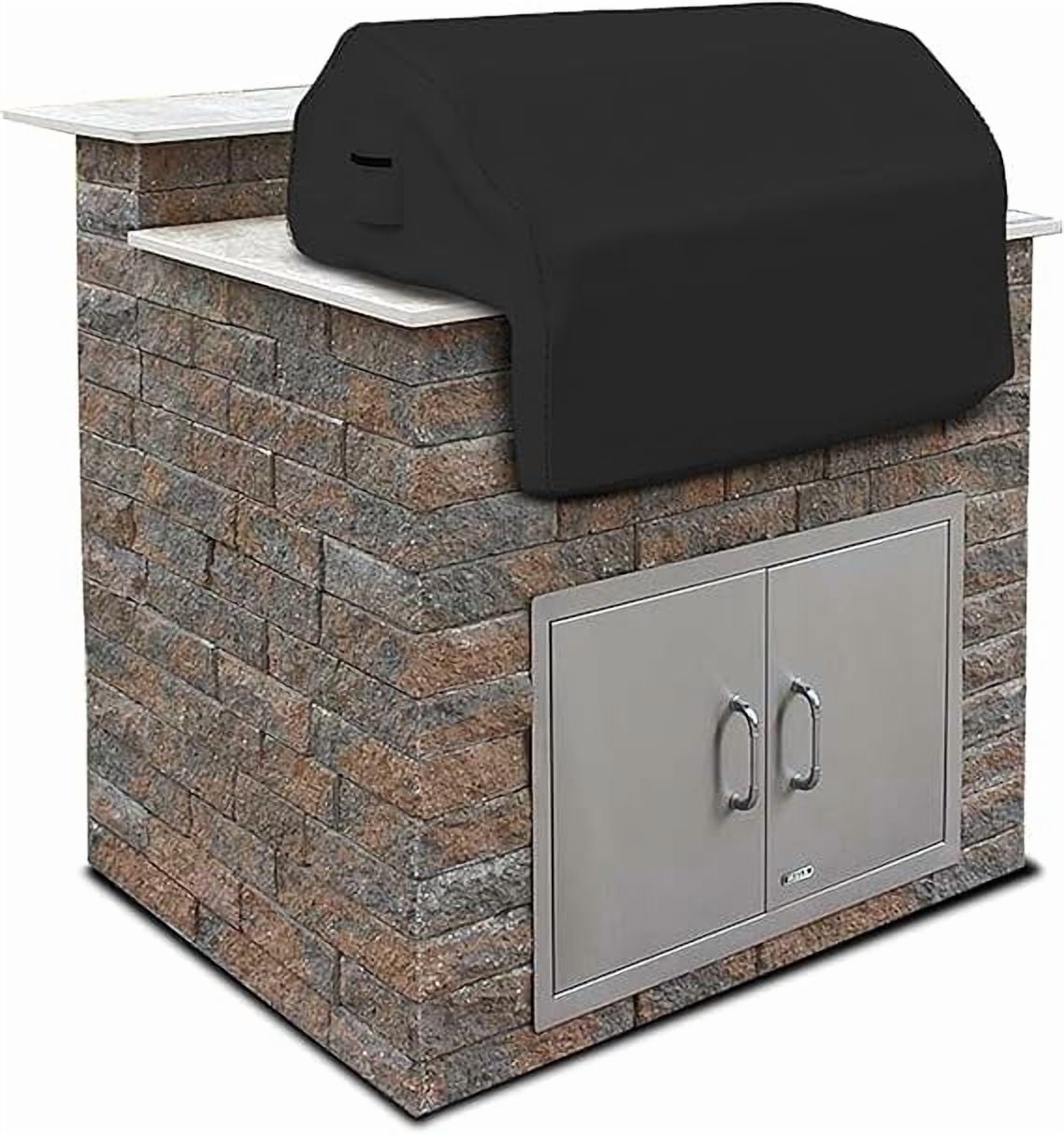 Built in Grill Cover 12 Oz Waterproof, 100% Weather Resistant Built in ...