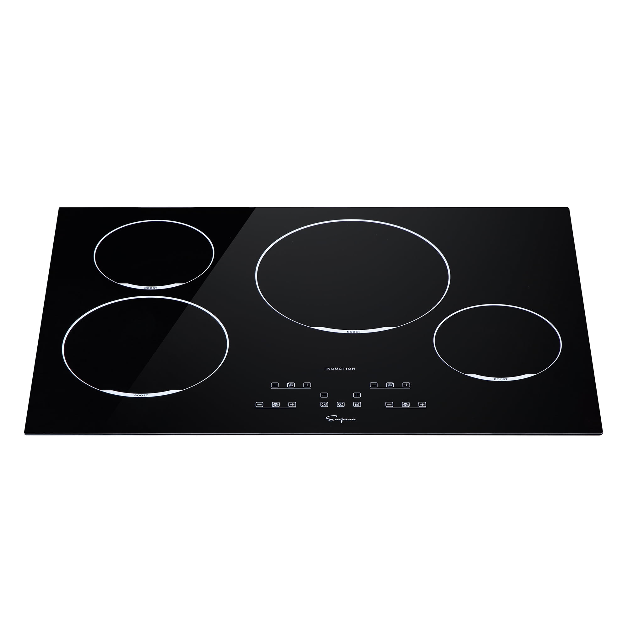 Built-In 30-in Induction Modular Cooktop in Black with 4 Elements ...