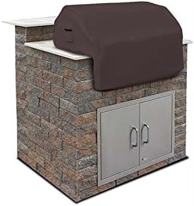 Built-In Grill Cover, 18 Oz, Made Of Cover Tuff Fabric With Water & UV ...