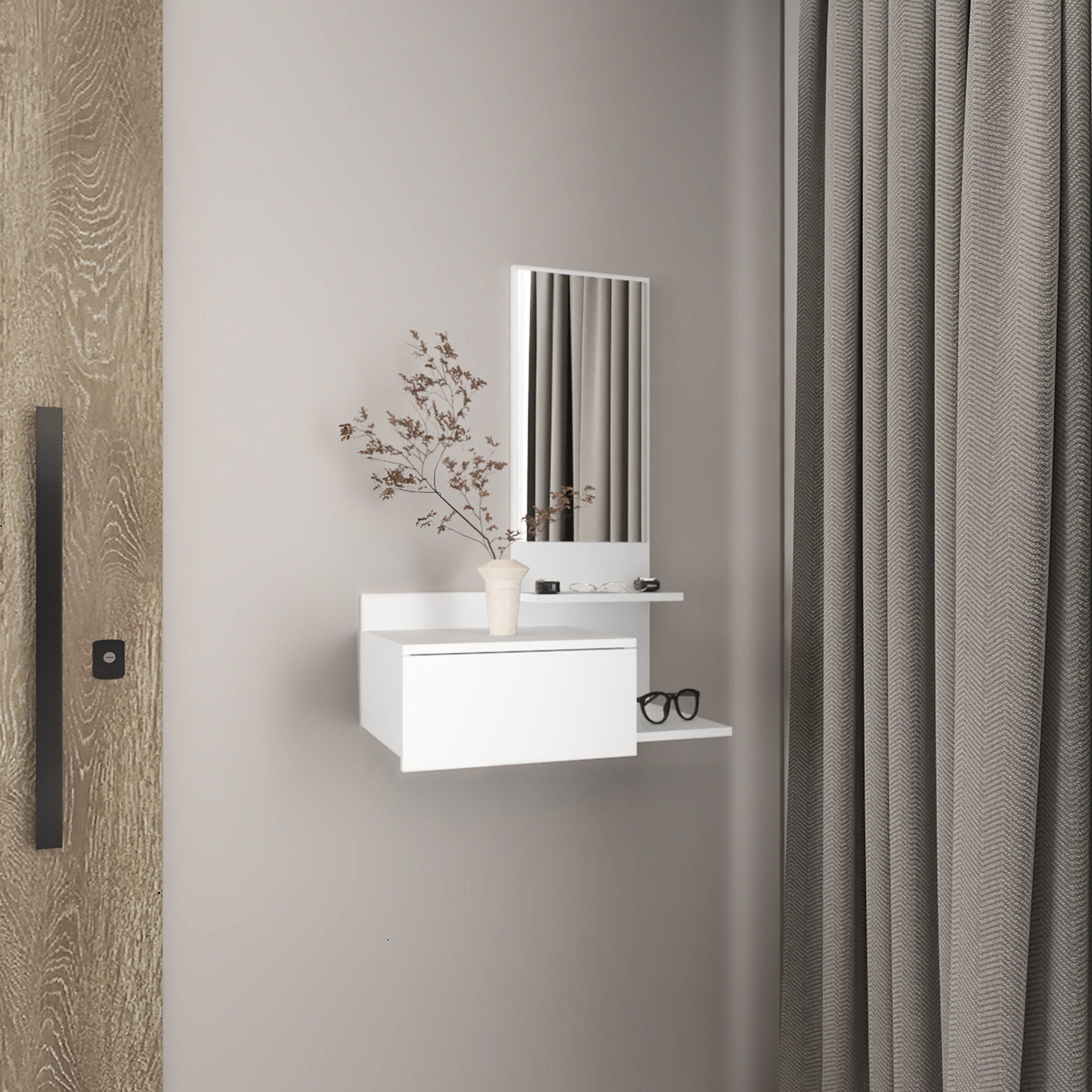 Built - In Mirror for Convenience - Display Everyday Essentials on ...