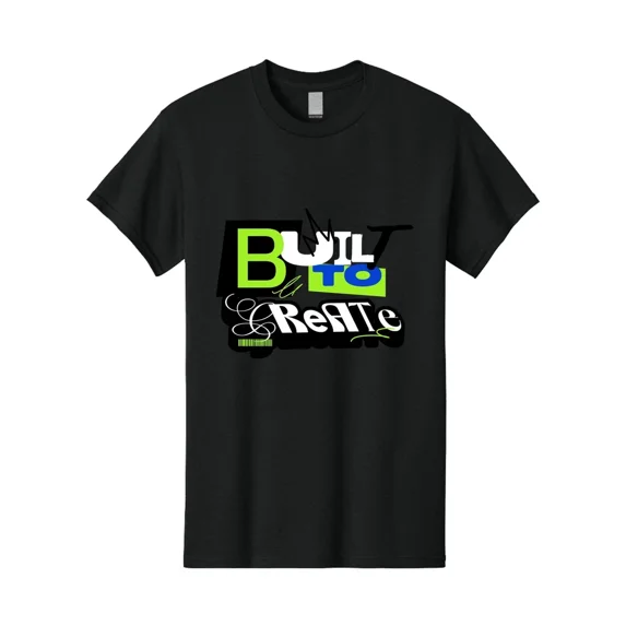 Built To Create Creative Motivational Design Artist Innovation Unisex T ...